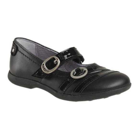 Kickers | Shoes | Kickers Toddler Girls Black Leather Mary Janes Us 85 ...